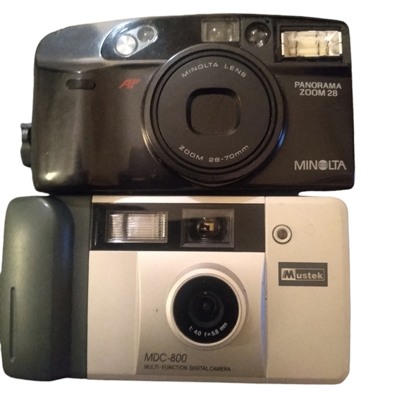 minolta mustek | Cameras, Photo & Video | 2 Vintage Cameras Minolta ...